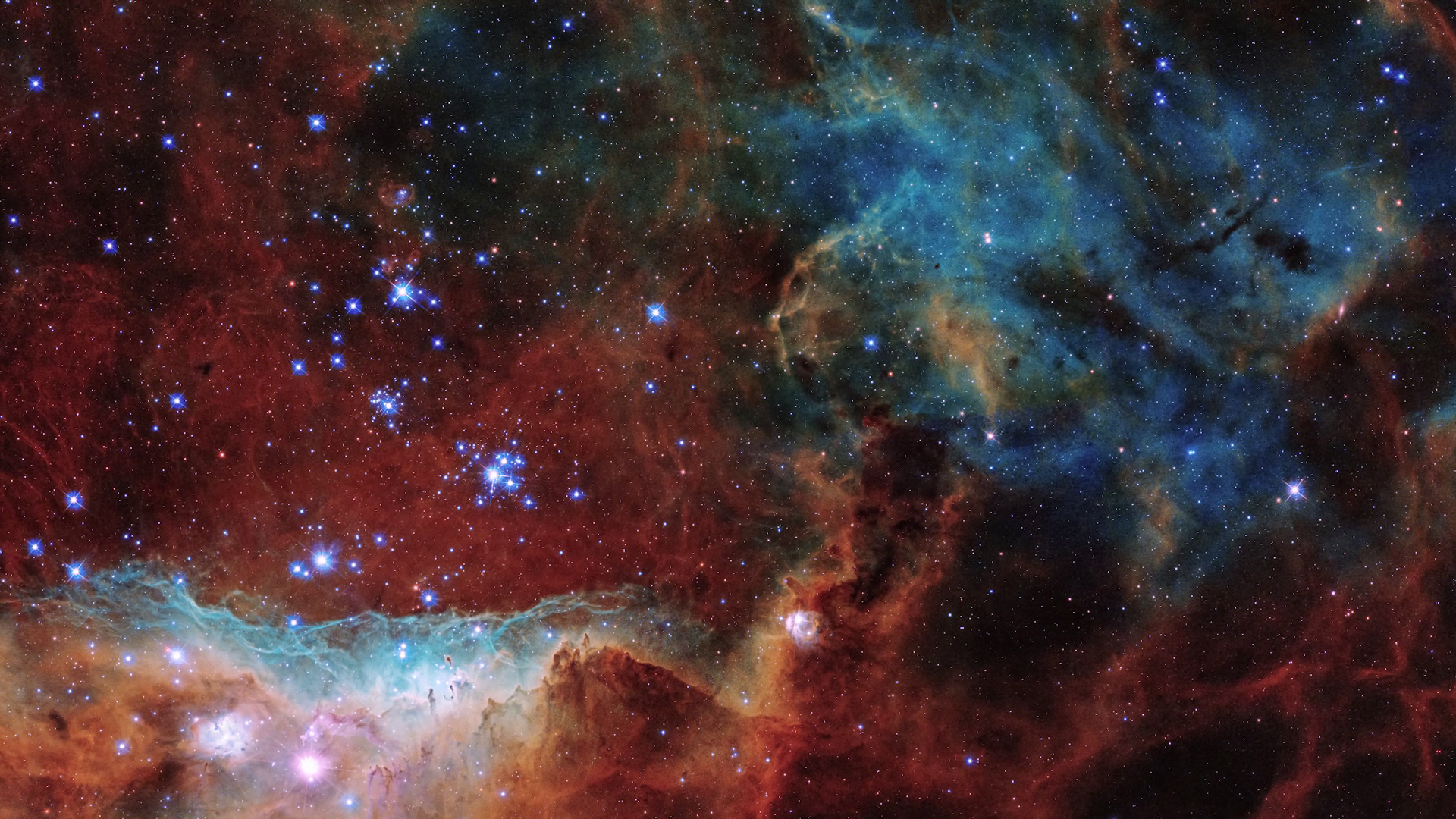 پرده‌ای از ستاره‌زایی فروزان: جشن 30 سالگی تلسکوپ هابل با انتشار تصویری ...